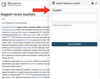 ChatGPT Sidebar by cloudHQ